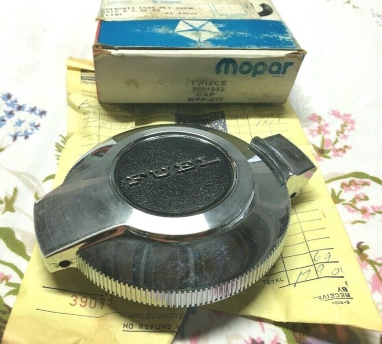 NOS Mopar Gas Cap Flip Top 1969 Plymouth Barracuda & 1968-9 Dodge ...
