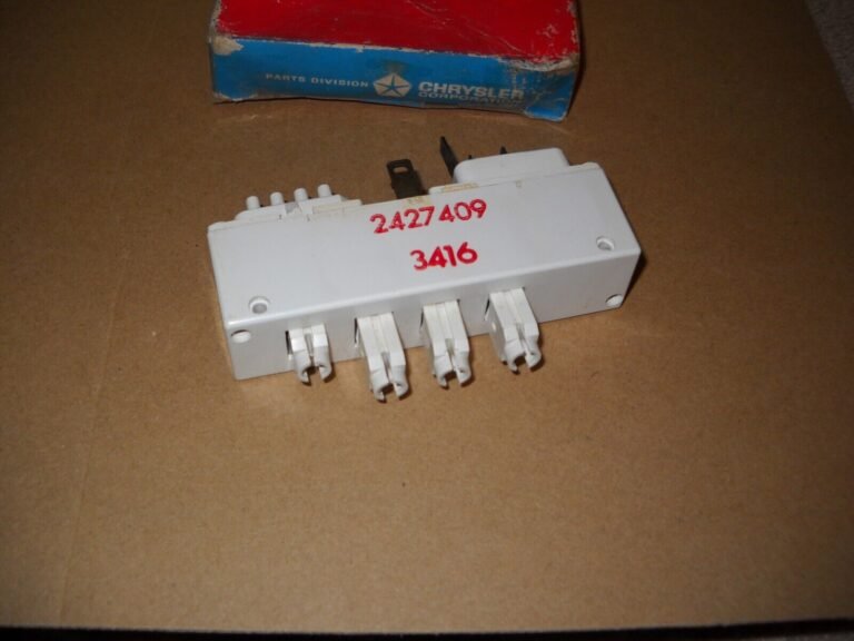 NOS Mopar Push Button Vacuum Switch A/C Heater 1963-5 B Body Models ...